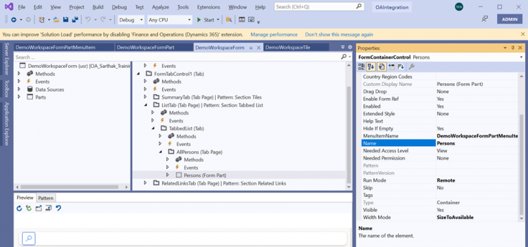 OneByte: Custom Workspace in Dynamics 365 Finance & Operations | OnActuate