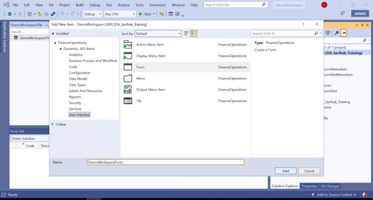 OneByte: Custom Workspace in Dynamics 365 Finance & Operations | OnActuate