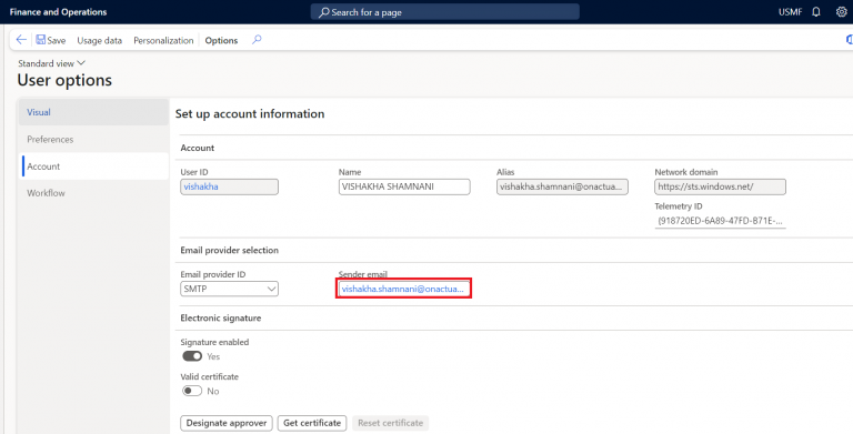 OneByte: Sending Emails in Dynamics 365 Finance | OnActuate