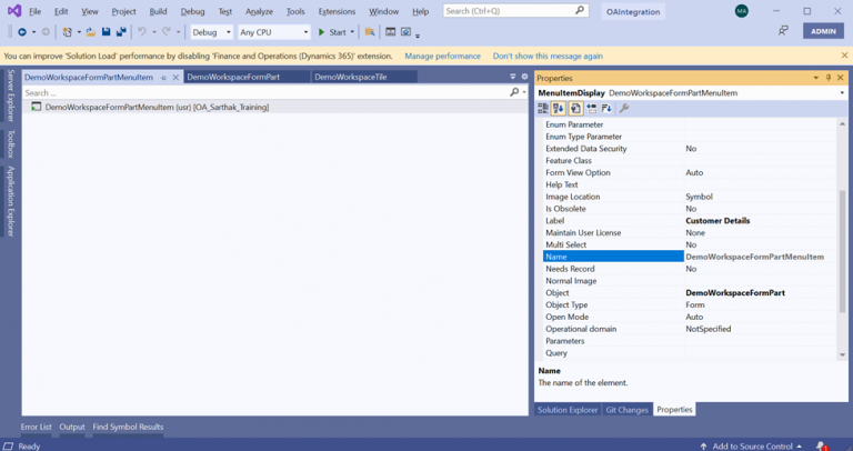OneByte: Custom Workspace in Dynamics 365 Finance & Operations | OnActuate