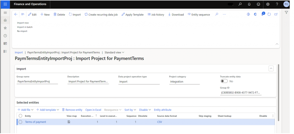 OneByte: Inbound Integration: Pushing Data into D365 F&O with Recurring ...