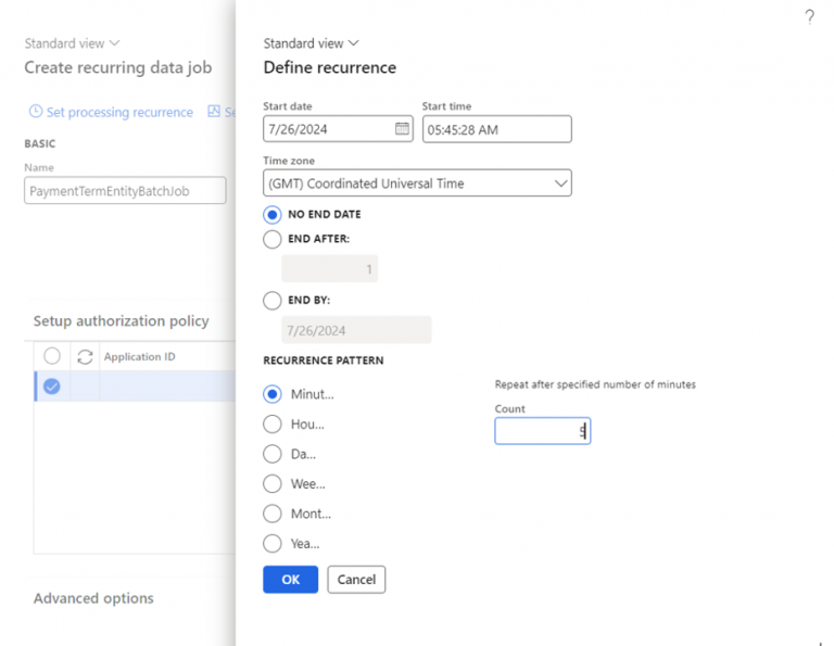 OneByte: Inbound Integration: Pushing Data into D365 F&O with Recurring ...