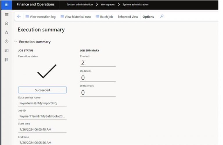 OneByte: Inbound Integration: Pushing Data into D365 F&O with Recurring ...