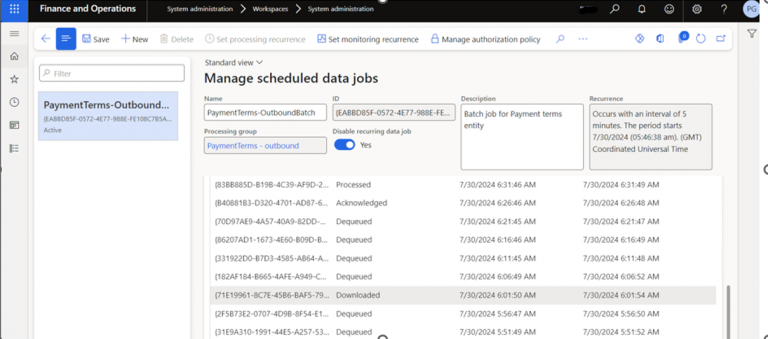 OneByte: Outbound Integration: Exporting Data from D365 F&O with ...