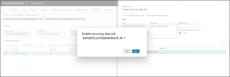 How to set up recurring data integration in Dynamics 365 | OnActuate