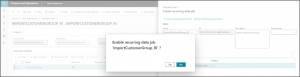 How to set up recurring data integration in Dynamics 365 | OnActuate