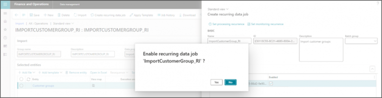 How to set up recurring data integration in Dynamics 365 | OnActuate