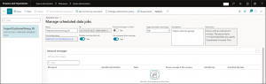 How to set up recurring data integration in Dynamics 365 | OnActuate